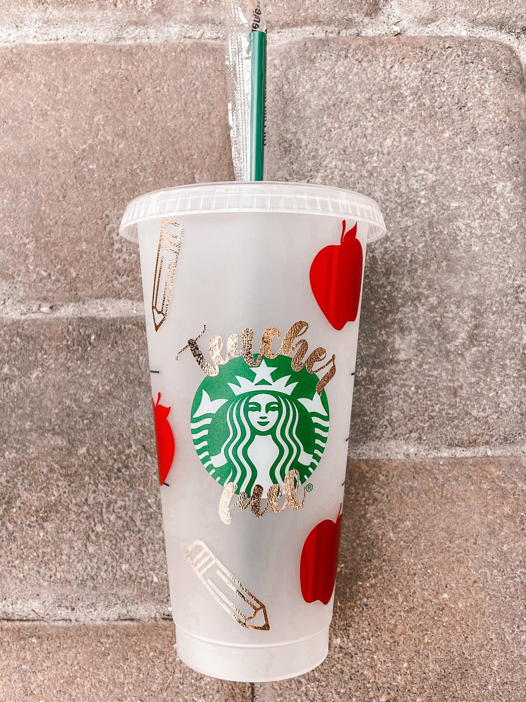 Teacher Fuel Wrap Starbucks Cup Gifts for Teacher Pre Sized - Etsy
