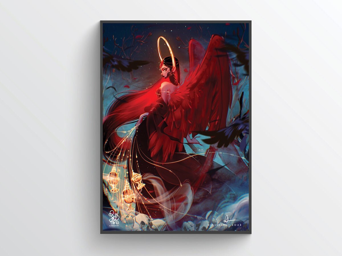 ANGEL OF SOULS | Photo Prints | Roy The Art | 2022 Gothic artwork ...