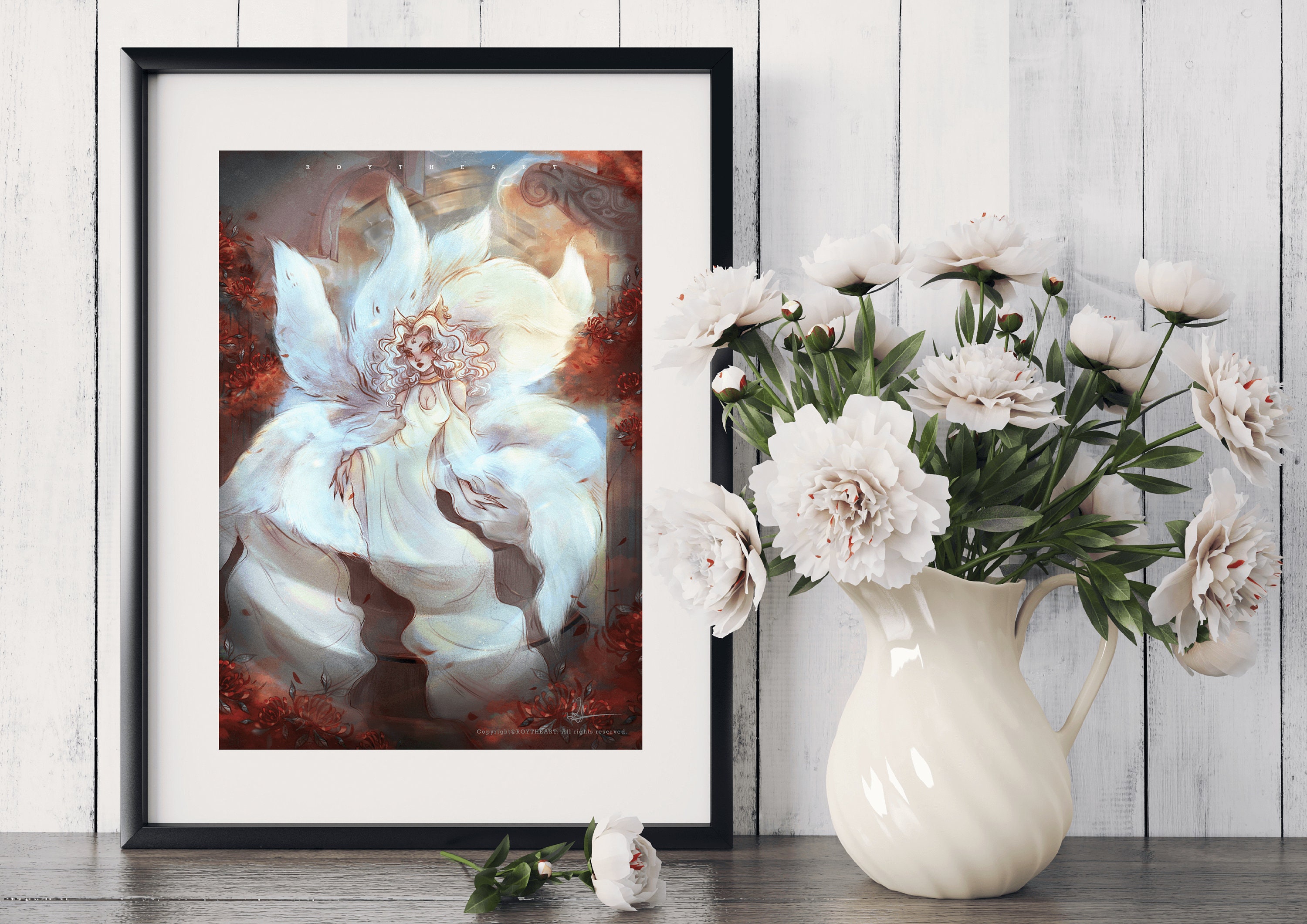 The Nine-tails background - Photo prints + Art prints | ROY THE ART ...