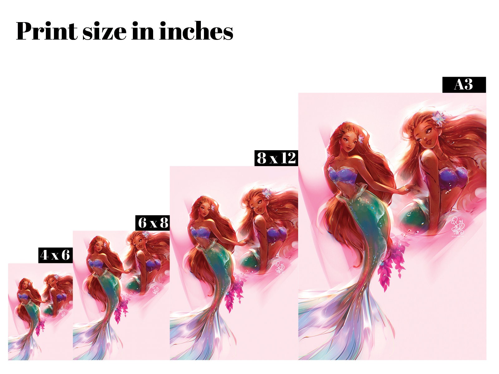 ARIEL LIVE ACTION | Photo Prints | Roy The Art | Fan Art — Roy The Art