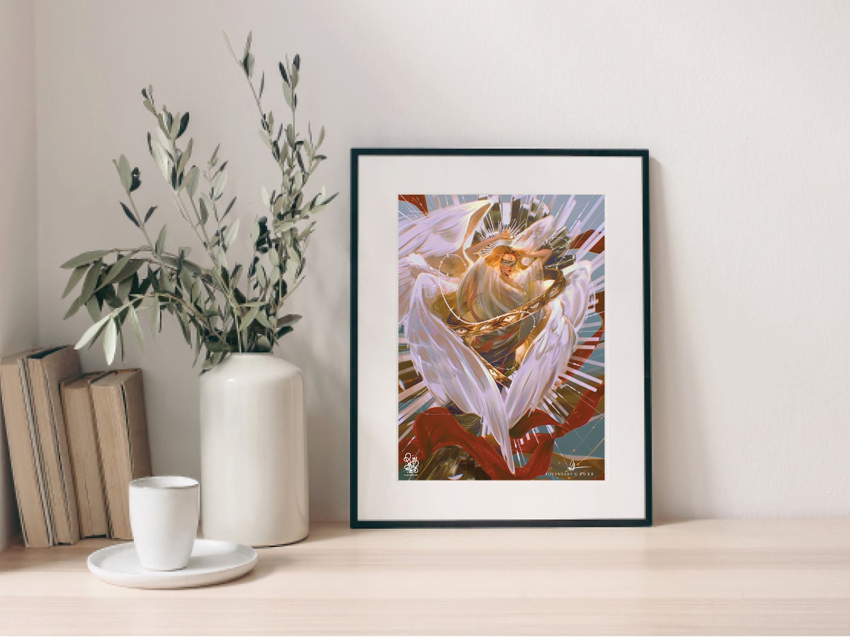 ANGEL OF DESTINY Photo Prints, Gothic artwork, Angel collection — Roy ...