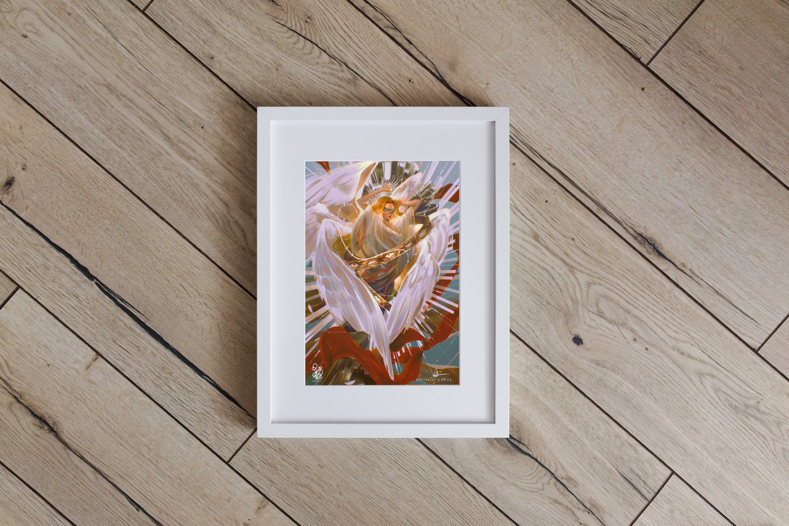 ANGEL OF DESTINY Photo Prints, Gothic artwork, Angel collection — Roy ...