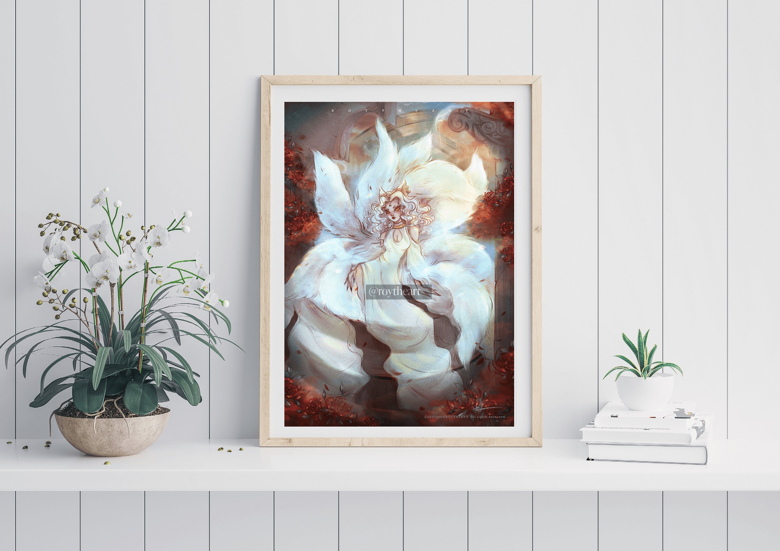 The Nine-tails background - Photo prints + Art prints | ROY THE ART ...
