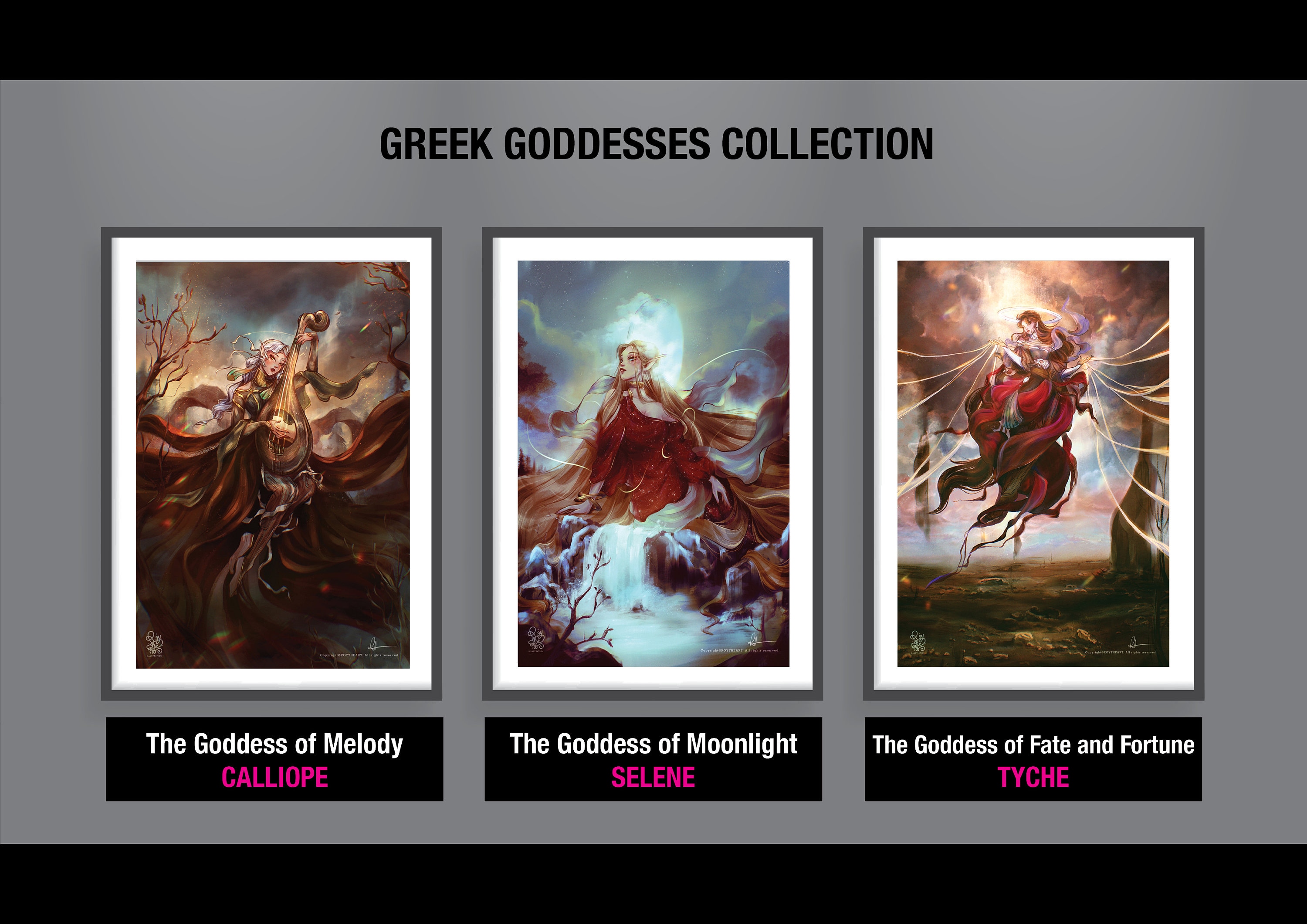 The Goddess of the Rainbow – Iris – Photo Prints | Roy The Art | Gothic ...