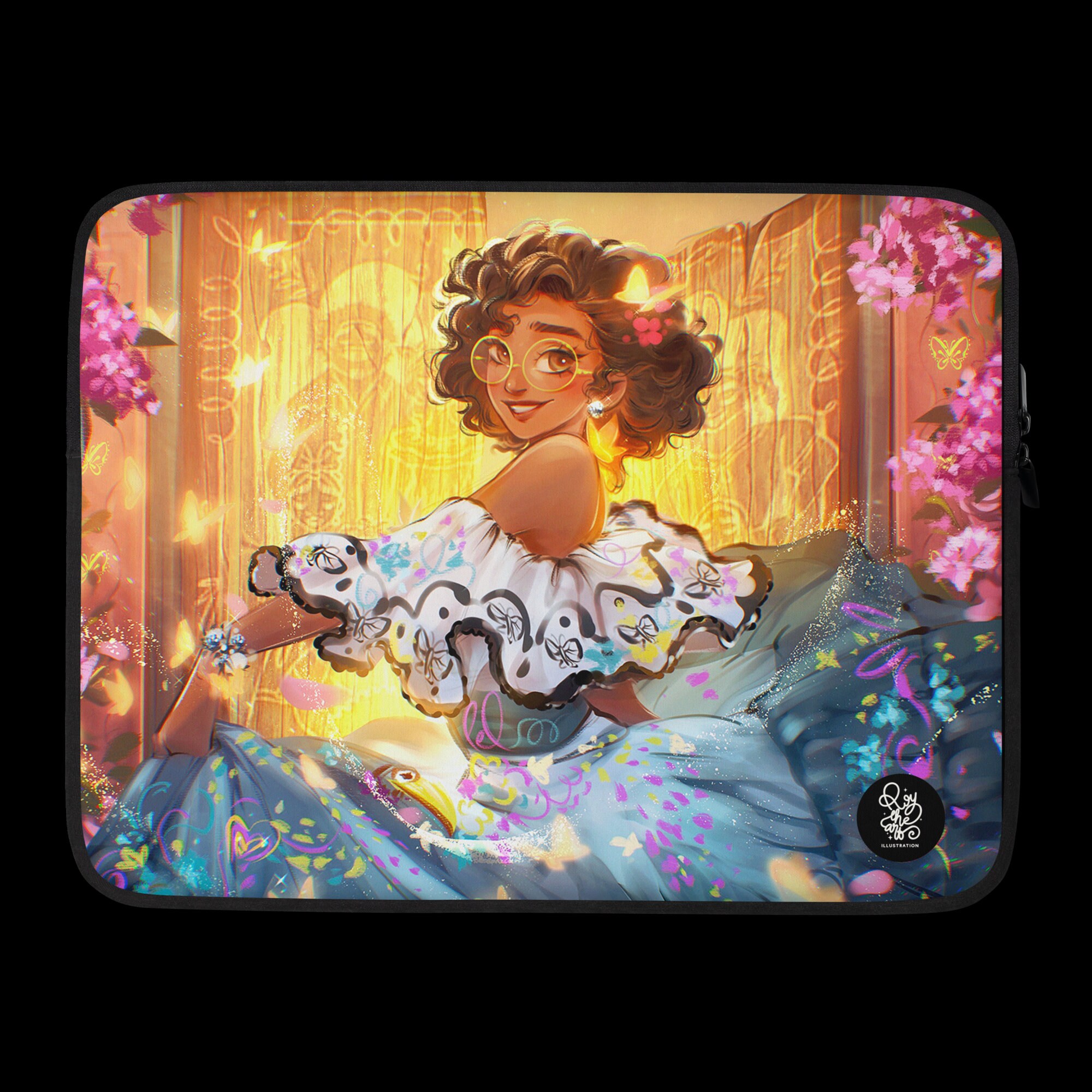 Encanto Mirabel Fanart, Laptop Sleeve, Unique Laptop case — Roy The Art