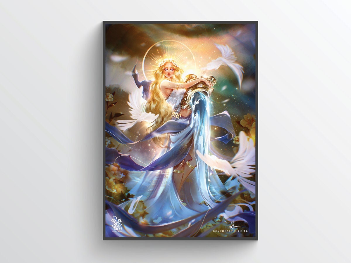 GODDESS OF AQUARIUS | Harmony of Zodiac | Horoscope Collection | Photo ...