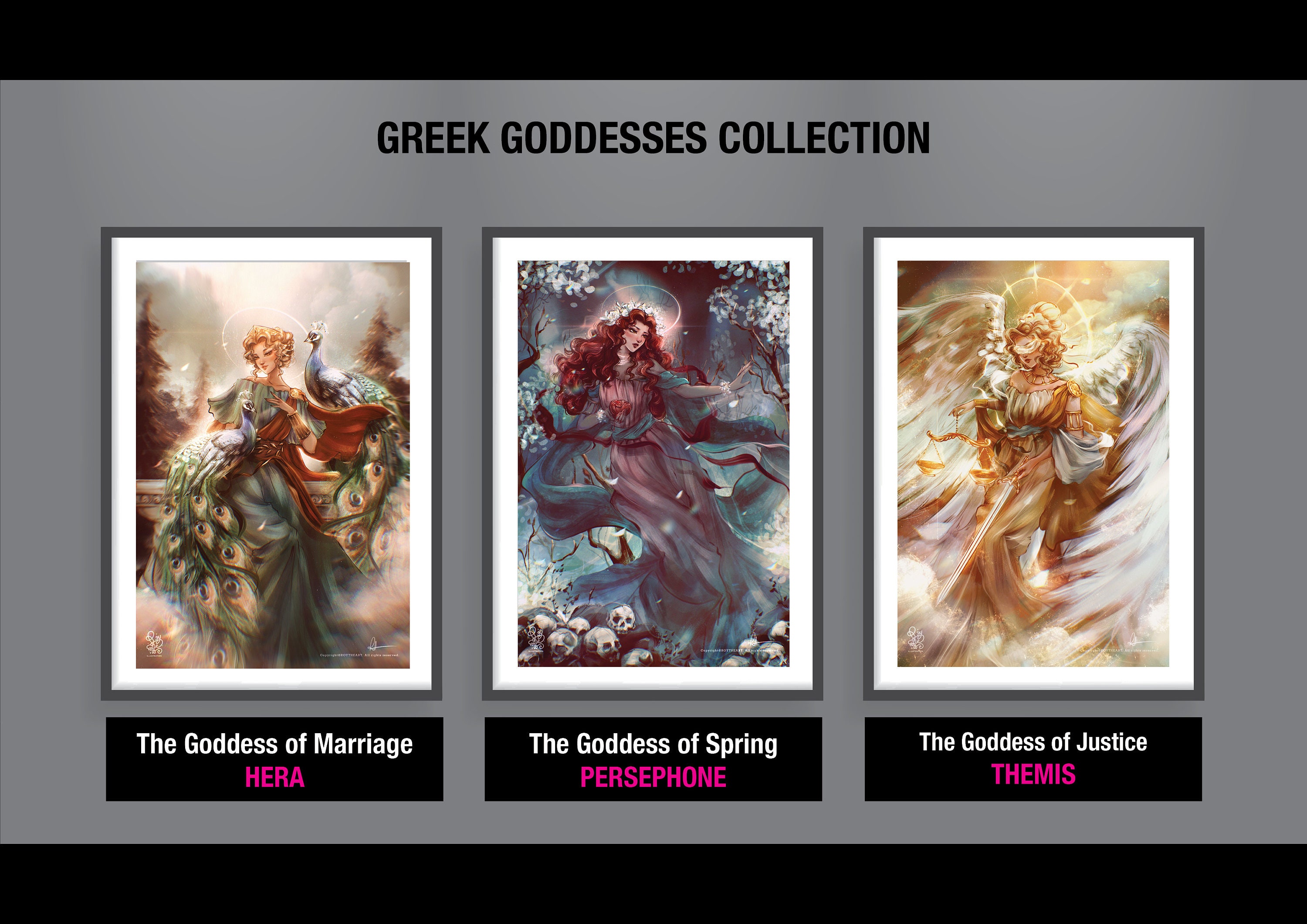 The Goddess of Spring - Persephone - Photo Prints | Roy The Art ...