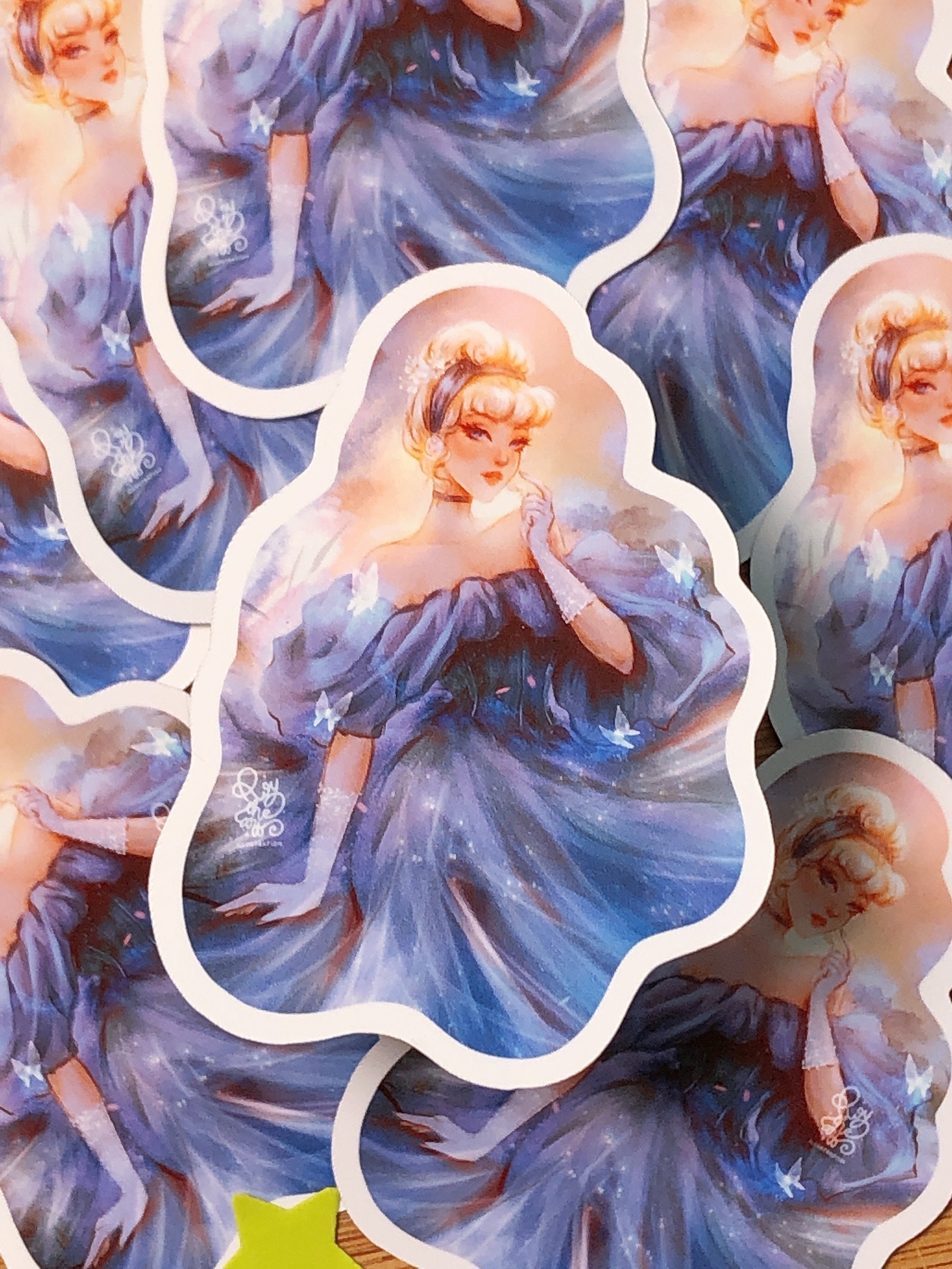 CINDERELLA - DISNEY PRINCESS - Stickers| Roy The Art | Disney Fan Art ...