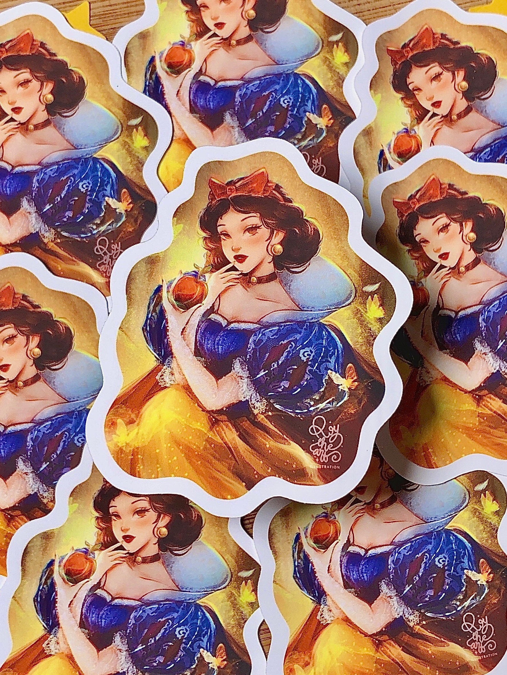 SNOWWHITE - DISNEY PRINCESS - Stickers| Roy The Art | Disney Fan Art ...