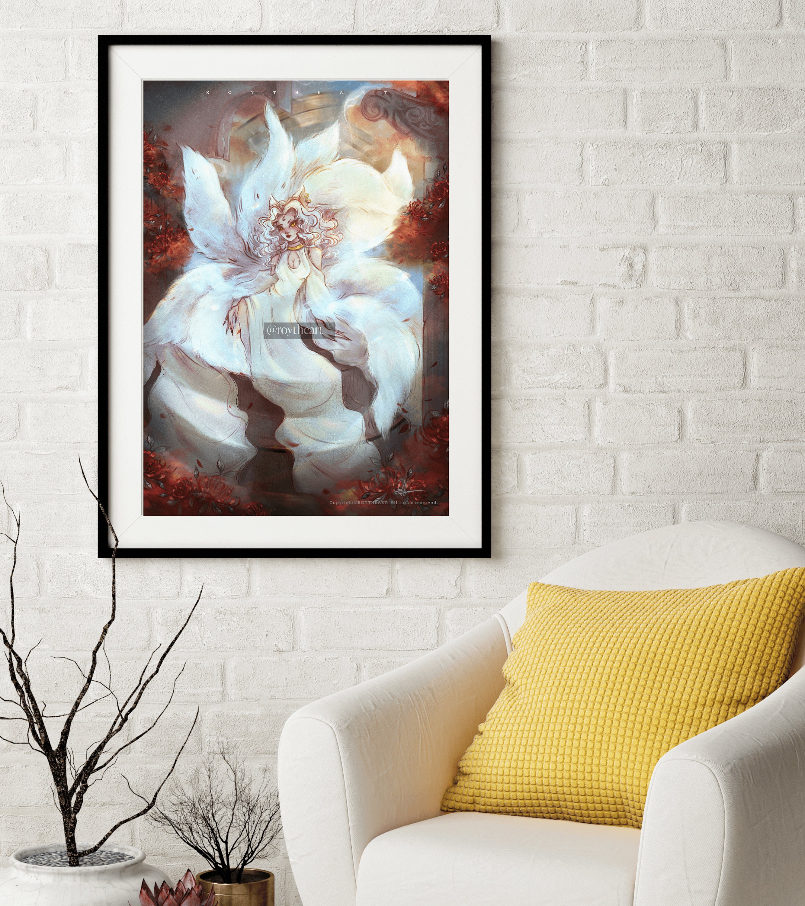 The Nine-tails background - Photo prints + Art prints | ROY THE ART ...