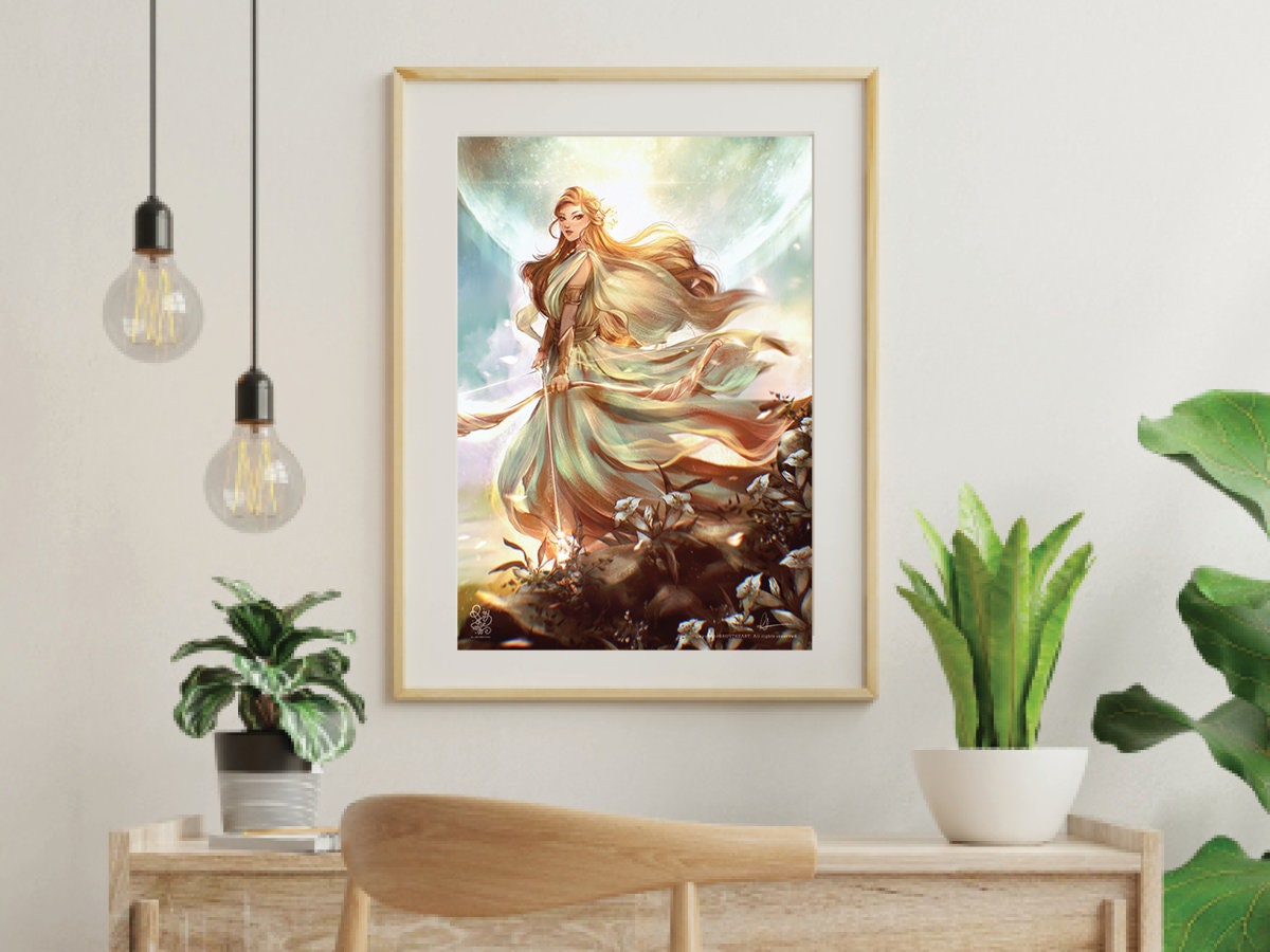 Greek Deities Collection Photo Prints, Greek Goddesses, Unique full-set ...