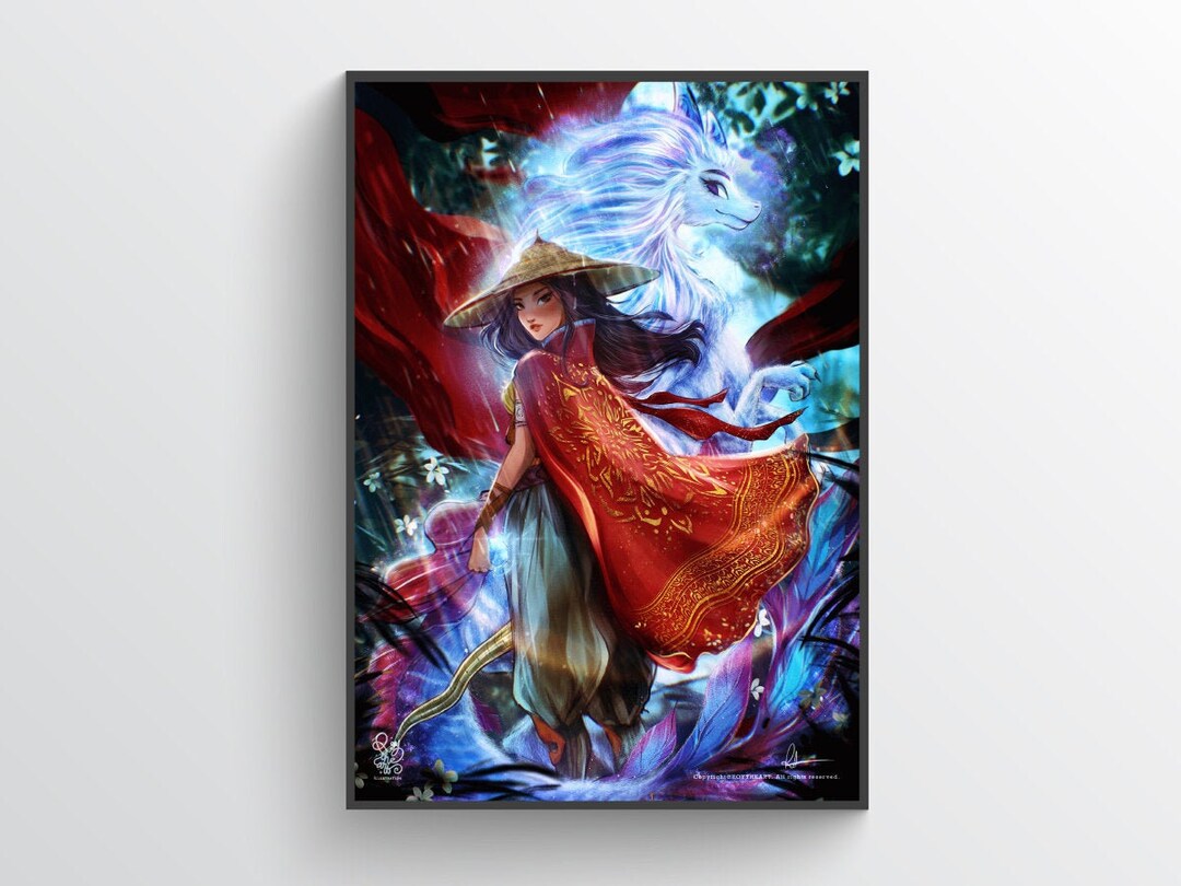 RAYA DISNEY Fan Art Photo Prints Roy the Art - Etsy Australia