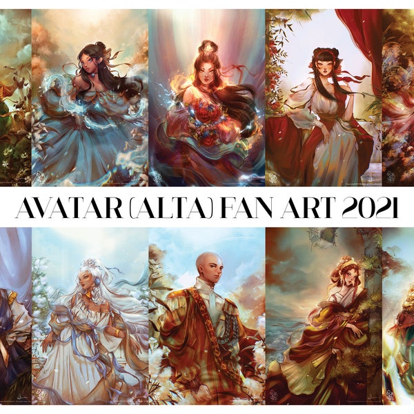 Avatar the Last Airbender Art - Etsy