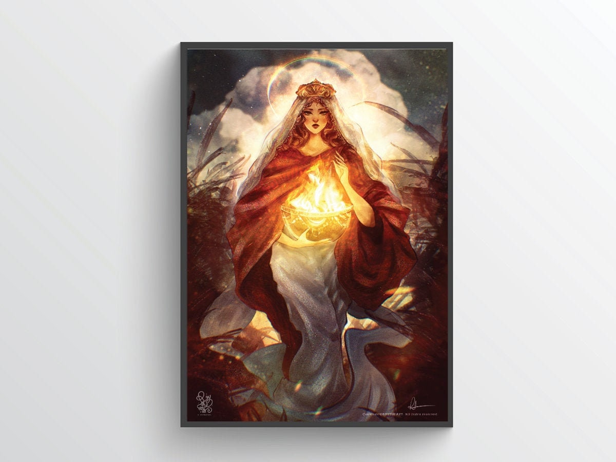 The Goddess of the Hearth - Hestia - Photo Prints | Roy The Art ...