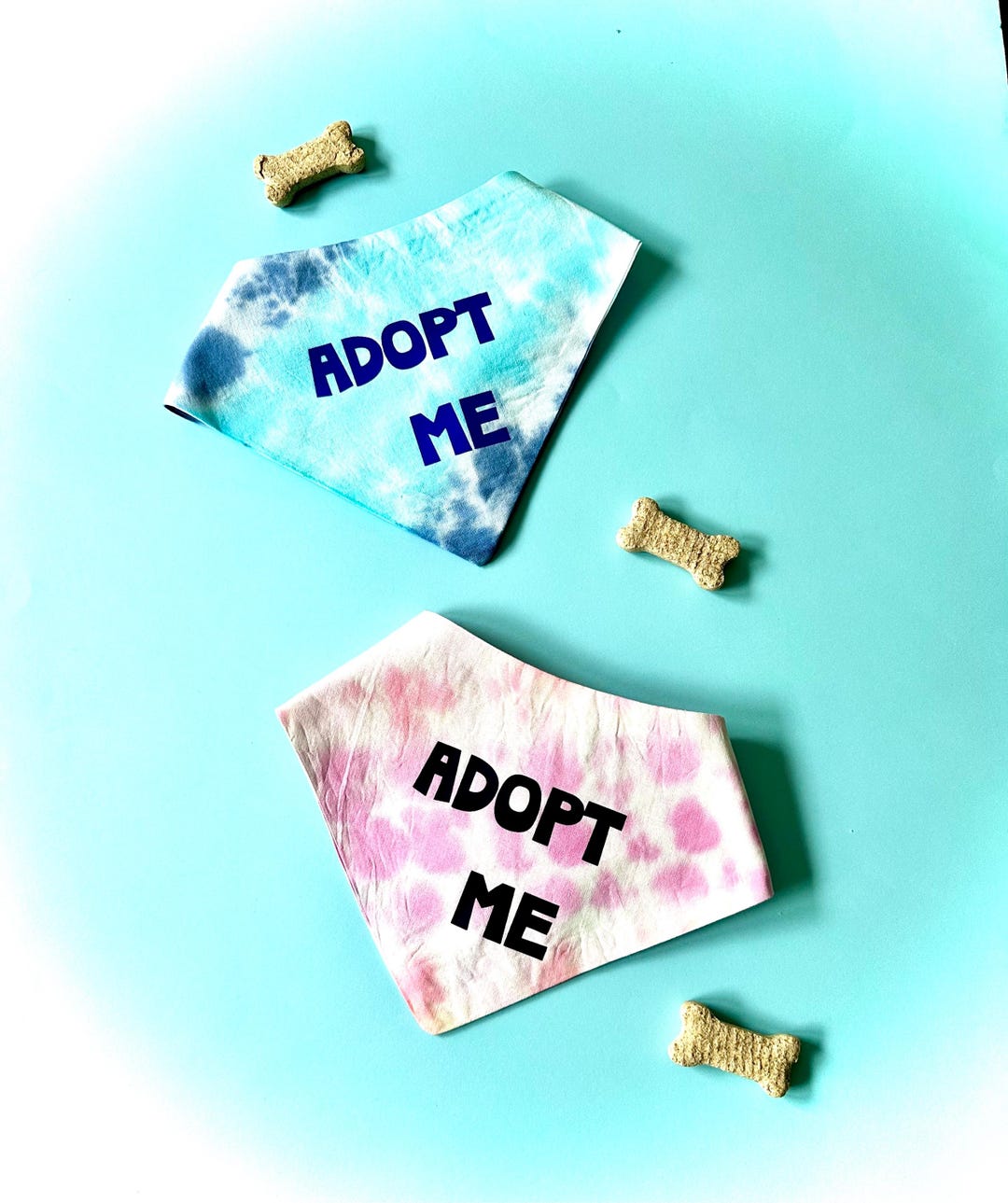 Adopt Me Cat Bandana Unique Tie Dye Custom Pet Scarf Choose Your Colors ...