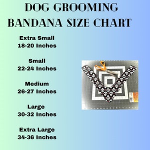 Dog Grooming Bandana Set Pet Groomer Bandana Dog Grooming Business ...