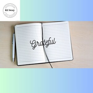 Gratitude Journal PDF Grateful Printable Journal Page Mindfulness ...