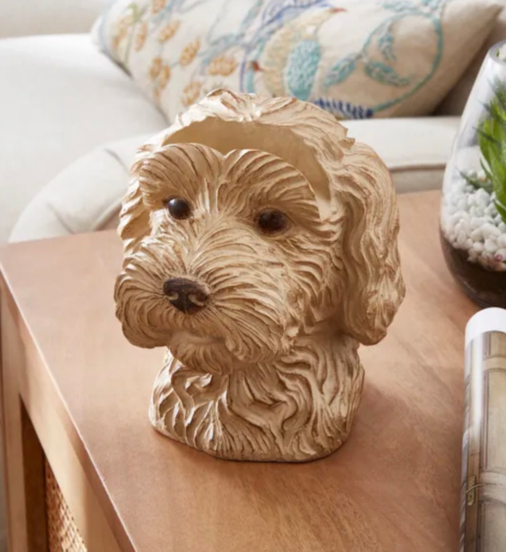 Cockapoo Reading Glasses Stand Holder Pencil Storage Desk Ornament - Etsy