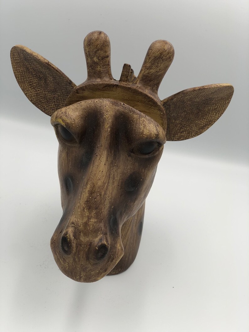 Giraffe Head Pot, Pencil , Pen and Reading Glasses Stand Holder Pencil ...