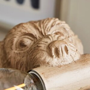 Reggie the Cockapoo Side / Dressing Table Lamp - Etsy UK