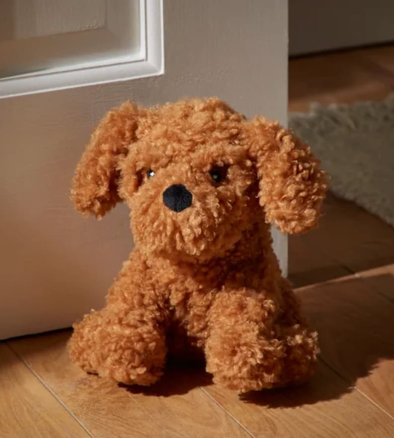 Cockapoo Door Stop, Door Stopper in Cockapoo Design, Novelty Door ...