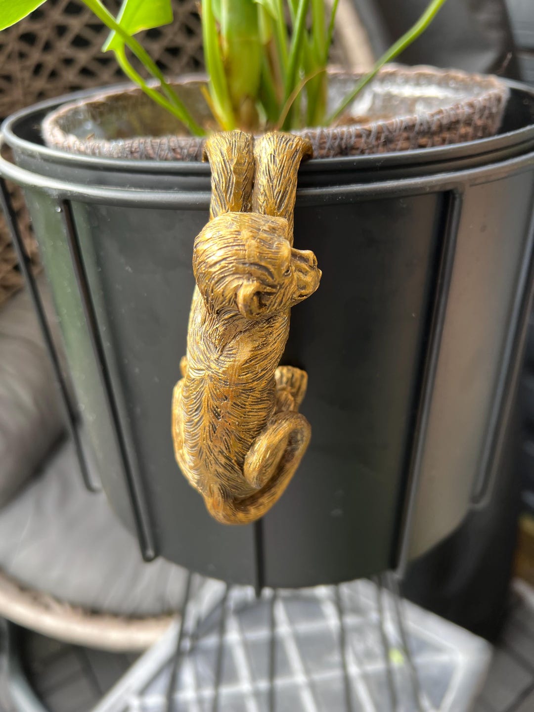 Monkey Plant Pot Climber Hanger - Etsy