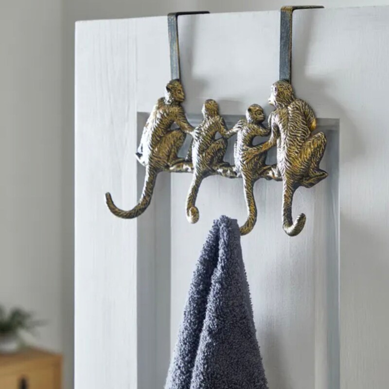 Monkey Wall Hook - Etsy