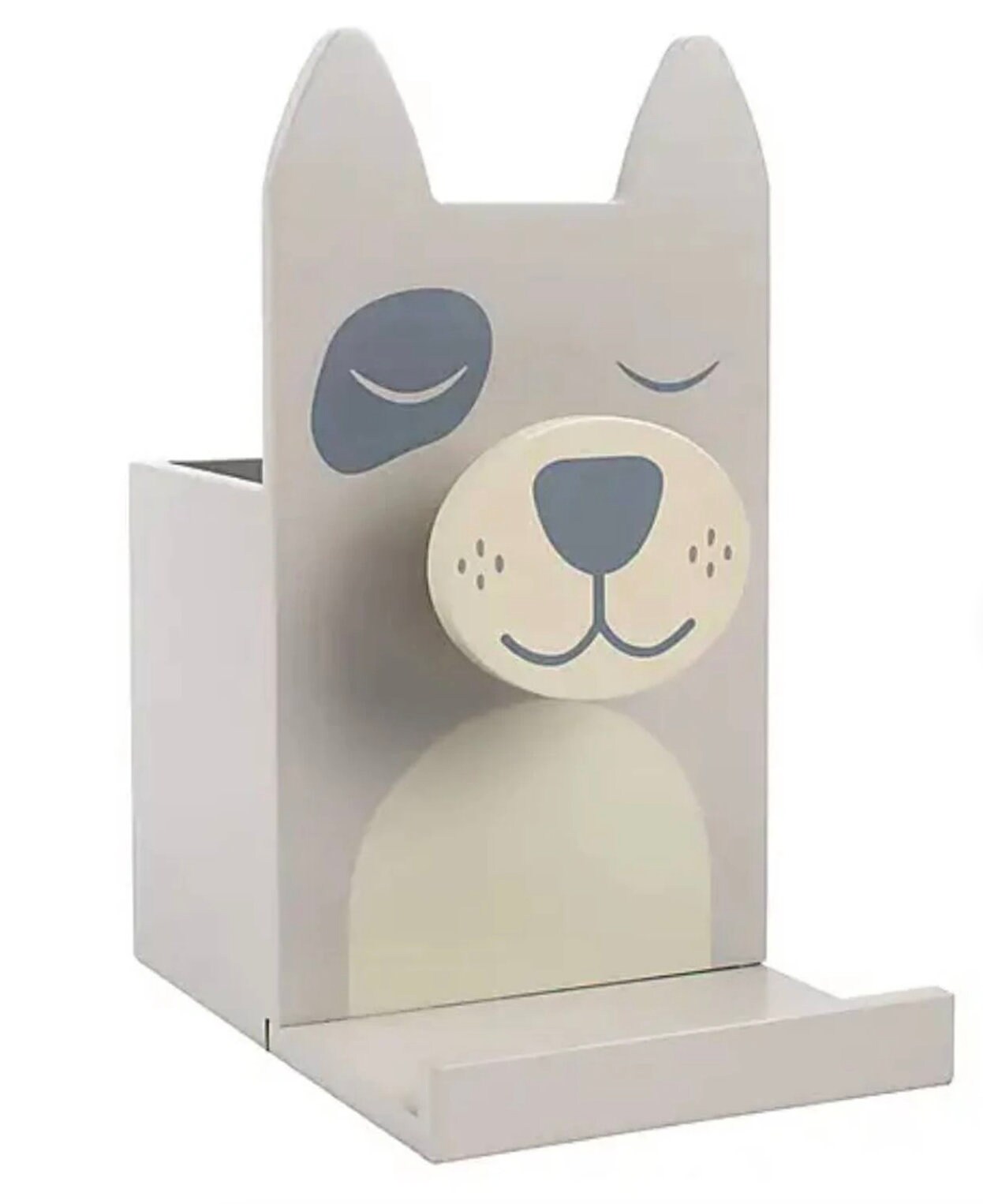 Dog Face Wooden Glasses Holder and Pot H18cm - Etsy