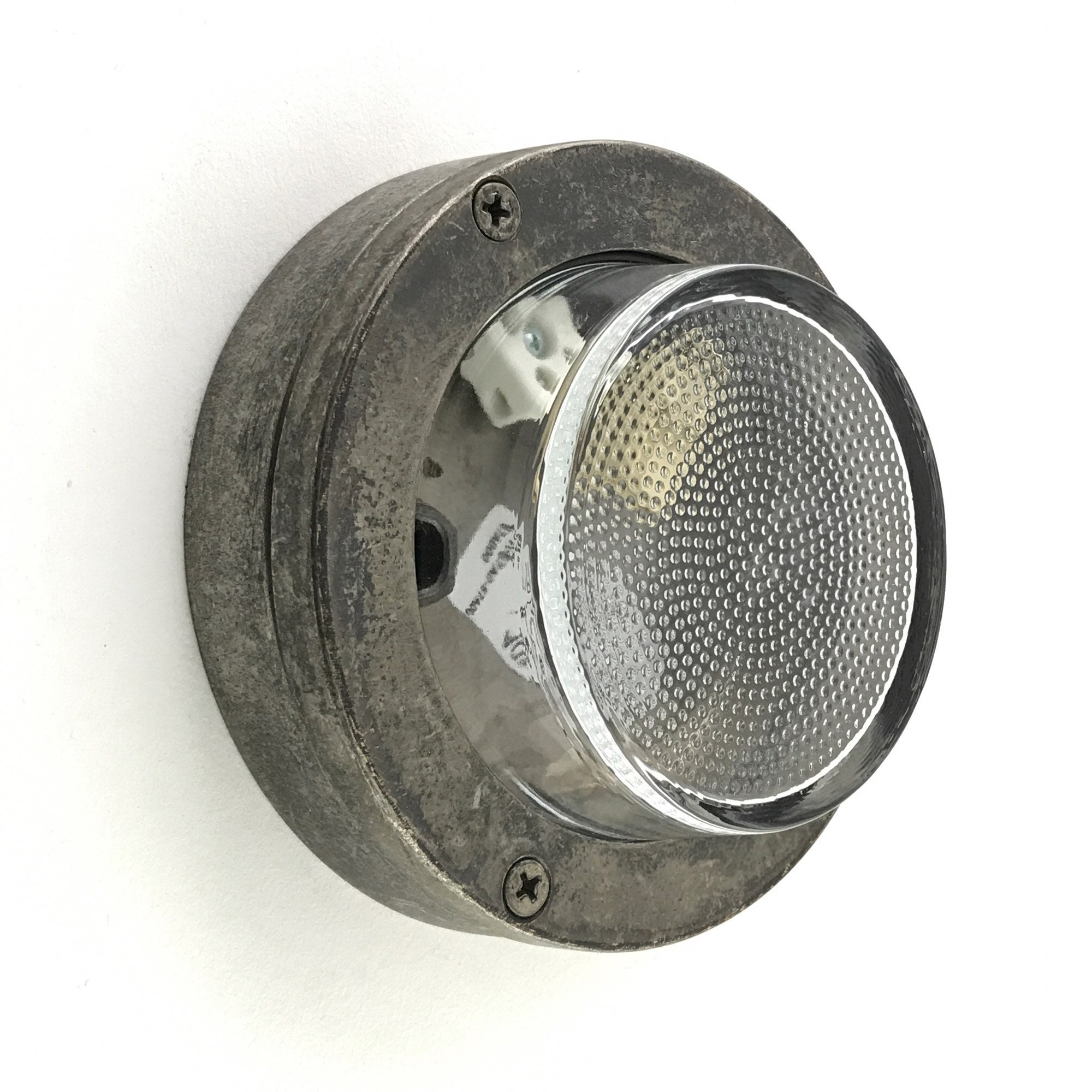 Solid Brass Round Bulkhead Wall Pathway Nautical Outdoor - Etsy