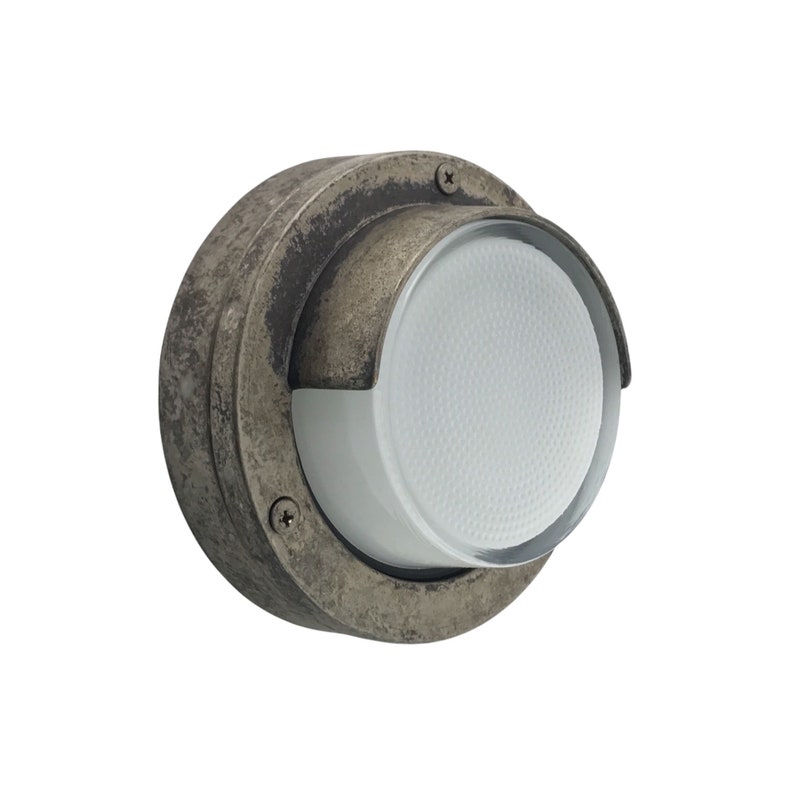 Solid Brass Round Bulkhead Wall Pathway Nautical Outdoor - Etsy