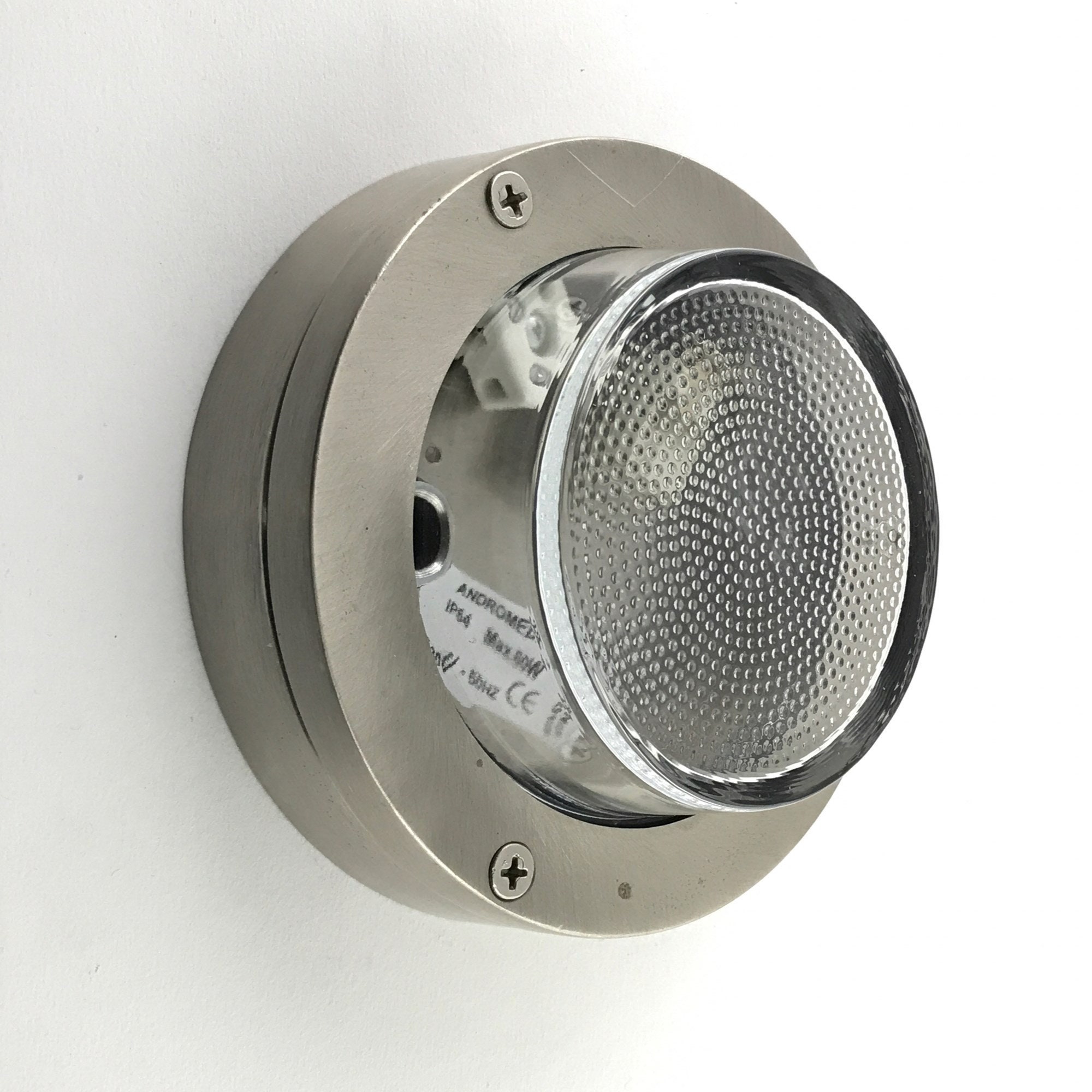 Solid Brass Round Bulkhead Wall Pathway Nautical Outdoor - Etsy