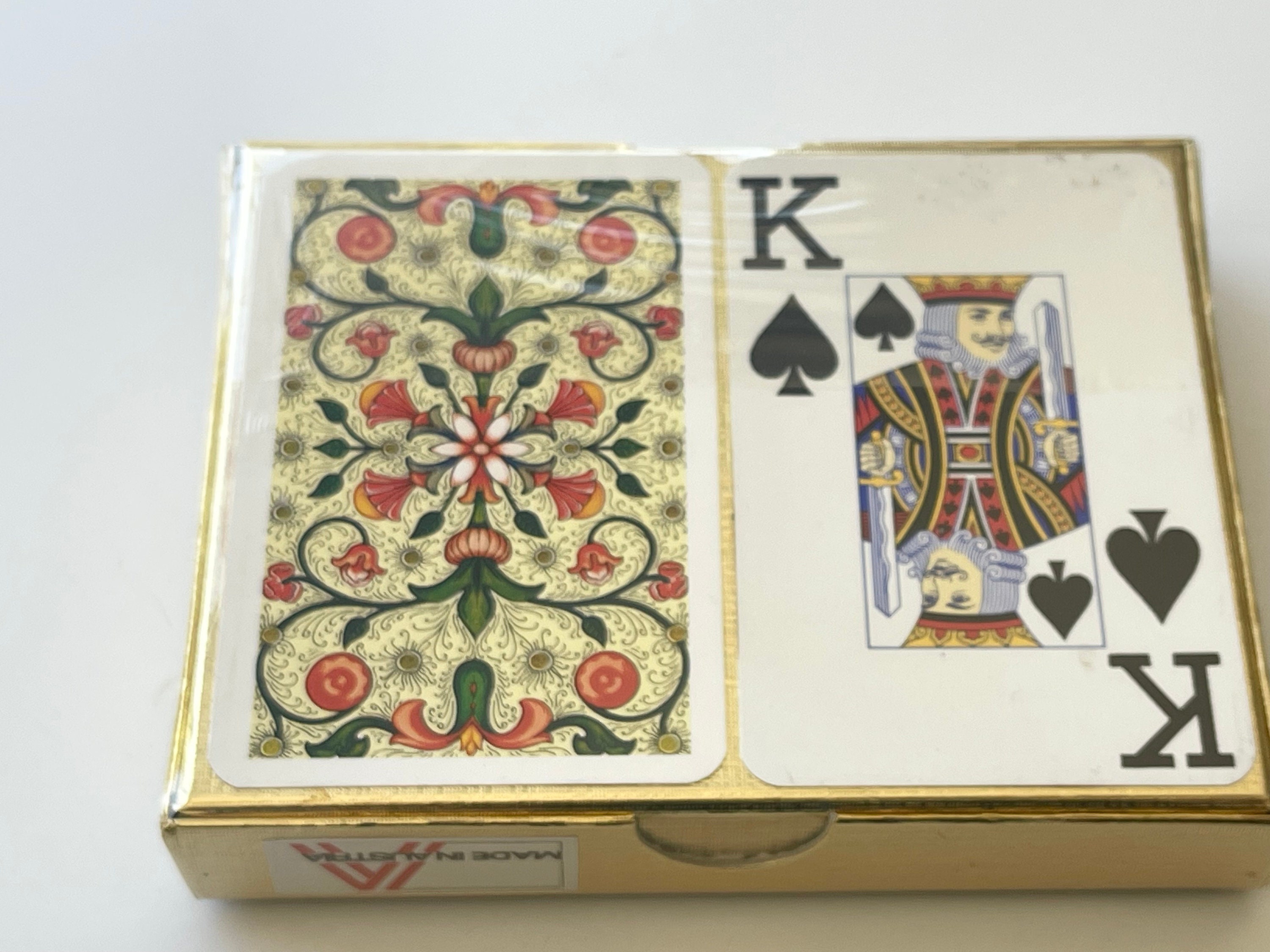 Vintage Piatnik Playing Cards Double Deck Playing Cards SEALED Made in Austria - Etsy