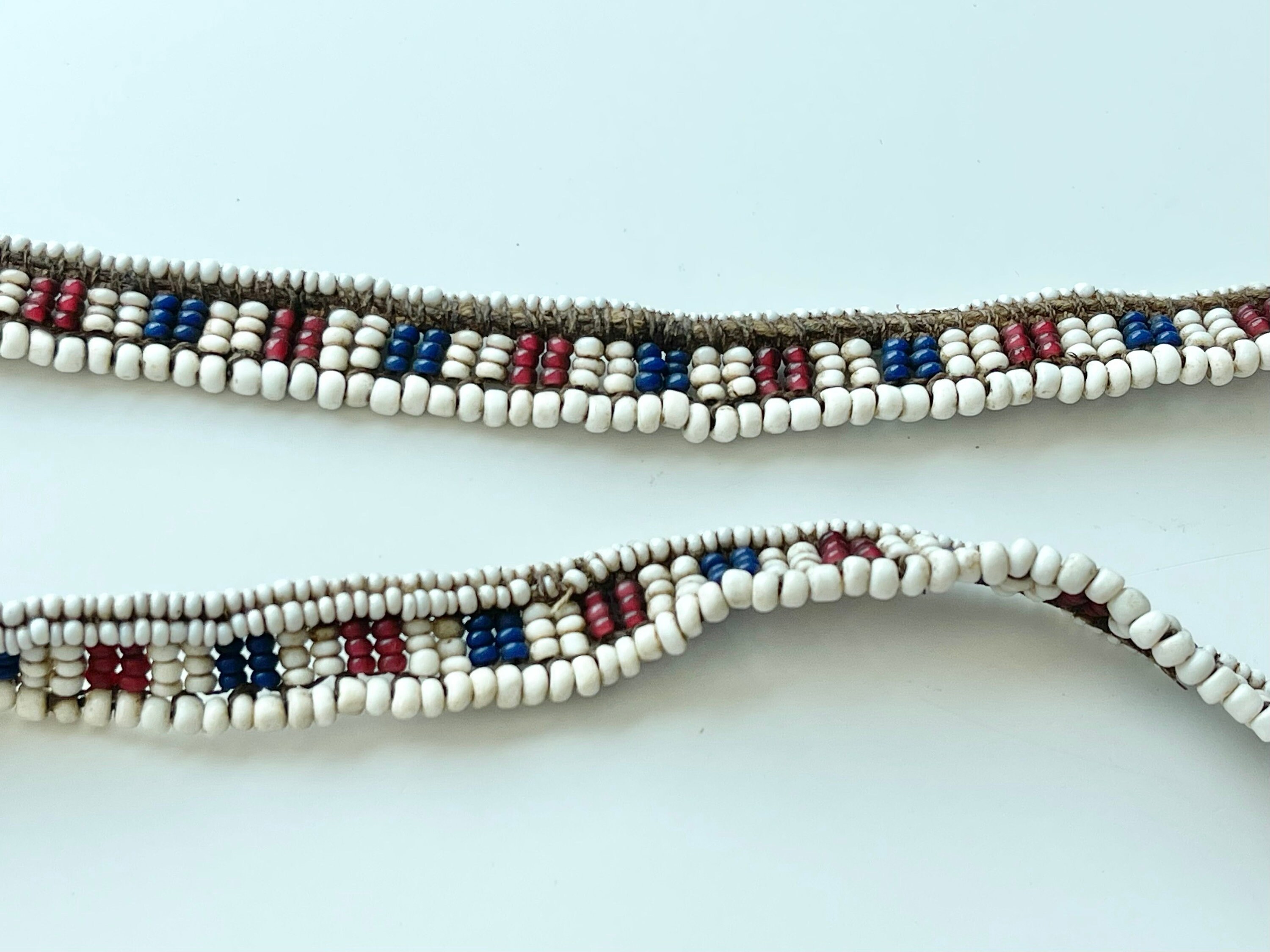 Vintage African Swazi Beaded Necklace, Unisex - Etsy