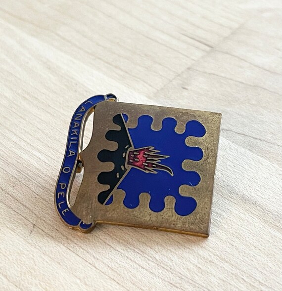 WWII US Army 1st Chemical Battalion DUI Unit Crest In… - Gem