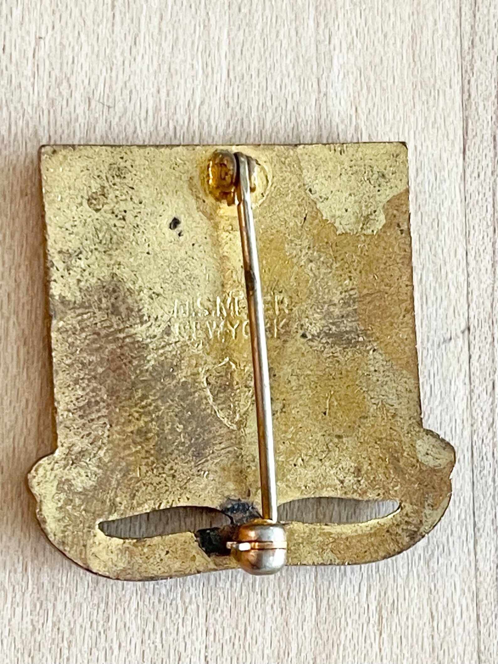 WWII US Army 1st Chemical Battalion DUI Unit Crest Insignia Lanakila O ...