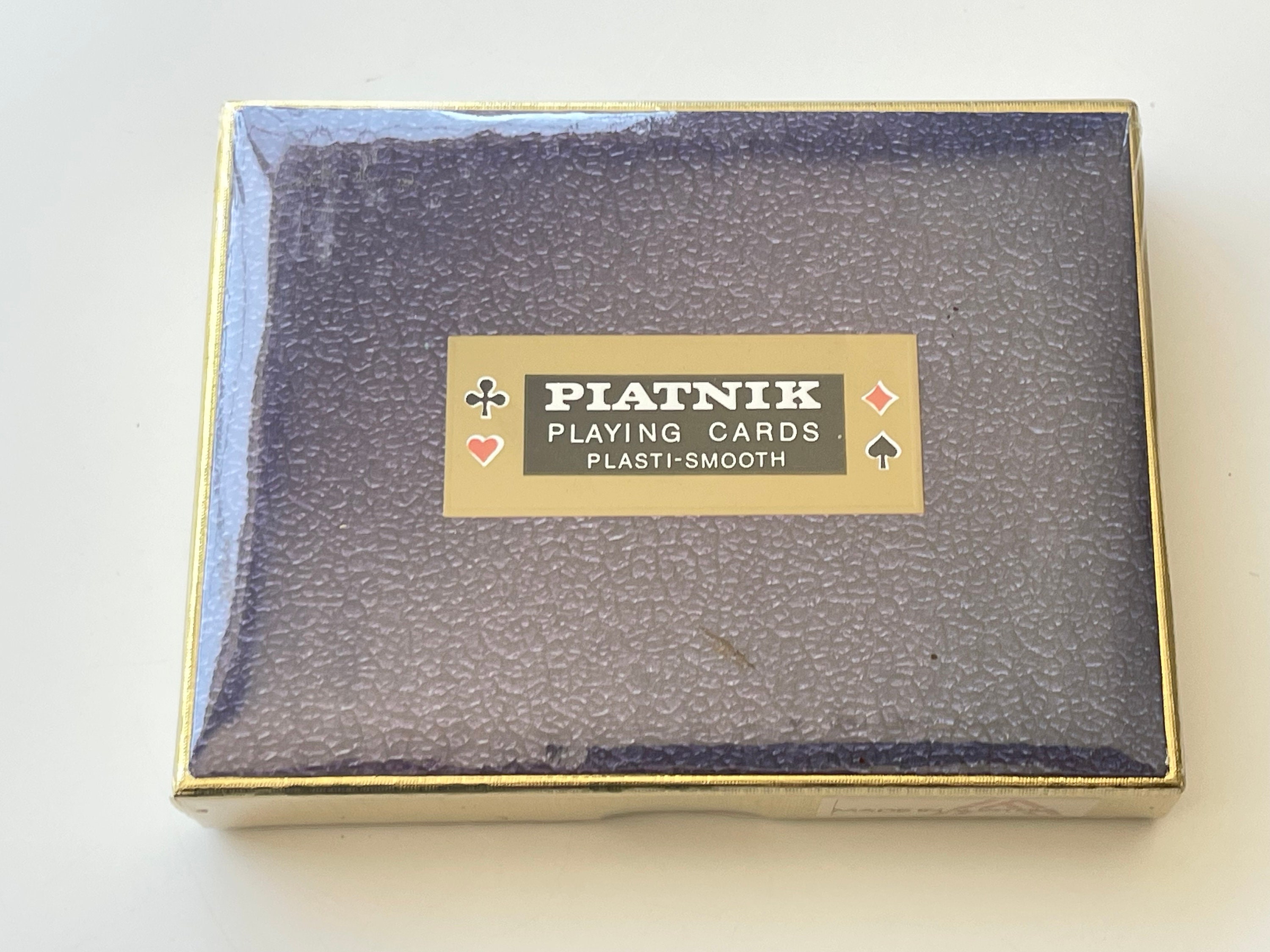 Vintage Piatnik Playing Cards Double Deck Playing Cards SEALED Made in Austria - Etsy
