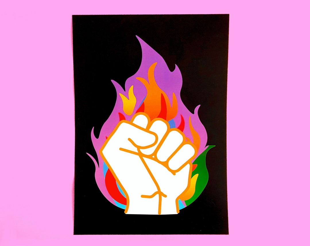 Fight for Your Rights, Poster for Pride LGBTQ Community and Supporters ...