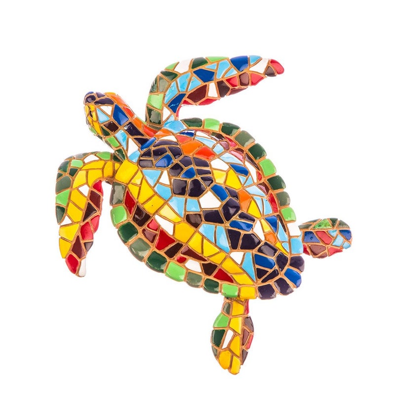 Sea Turtle Mosaic - Etsy