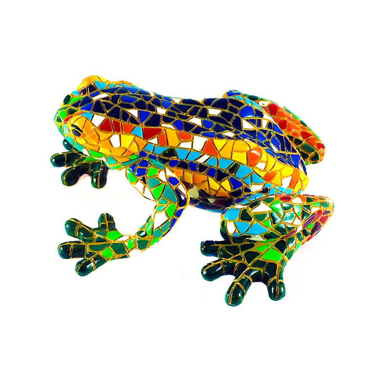 Frog 3 Cute Decorative Sculpture. Hand Painted. Barcino - Etsy