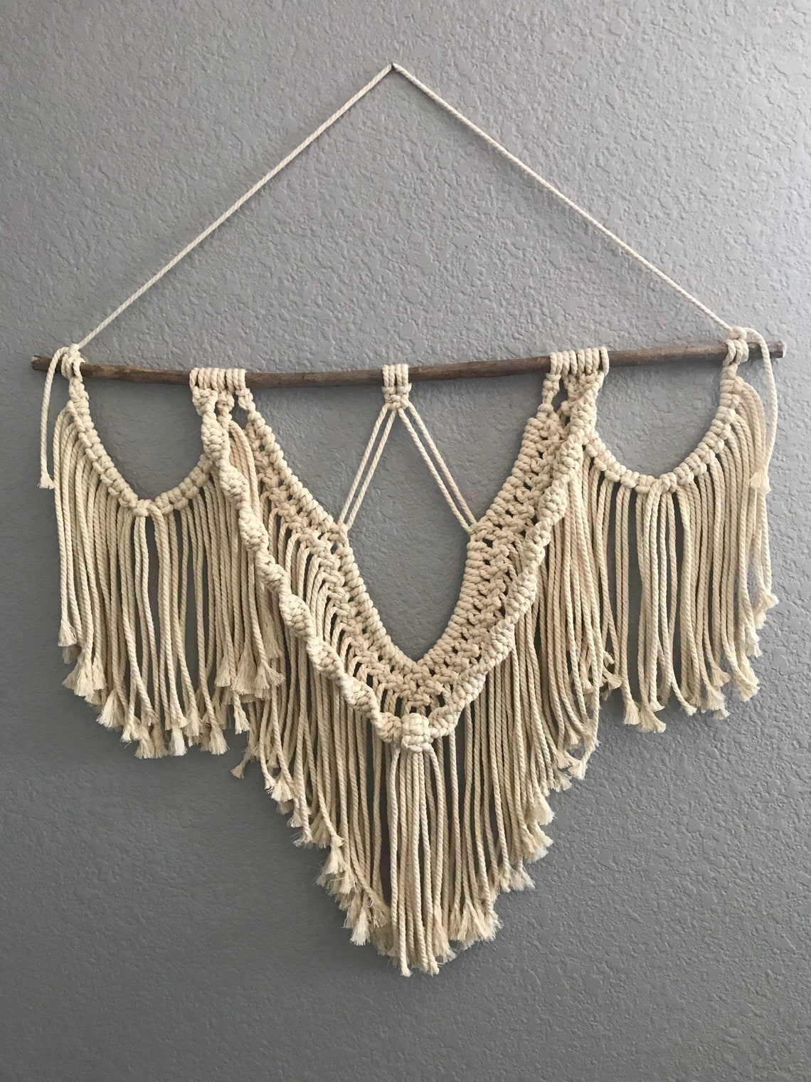 Indian Macramé Wall Hanging - Etsy