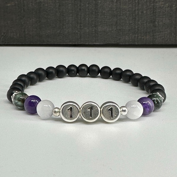 Angel Number Bracelet - Etsy