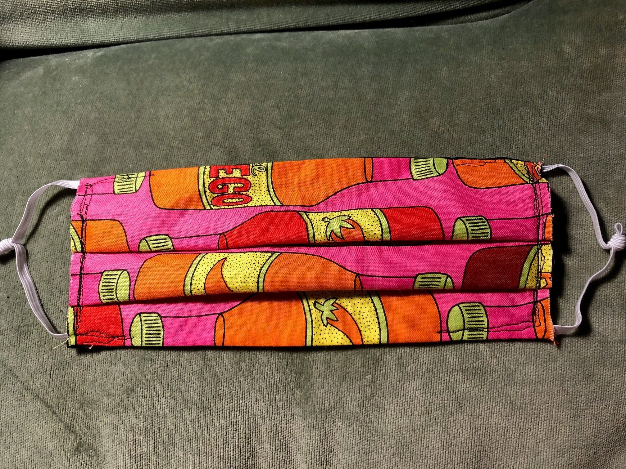 Fask Mask With Elastic Band - Etsy UK