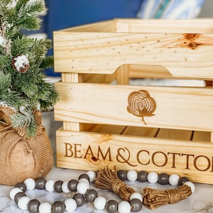 Personalized Crates, Gift Crates, Custom Logo Crates, Holiday Gift ...