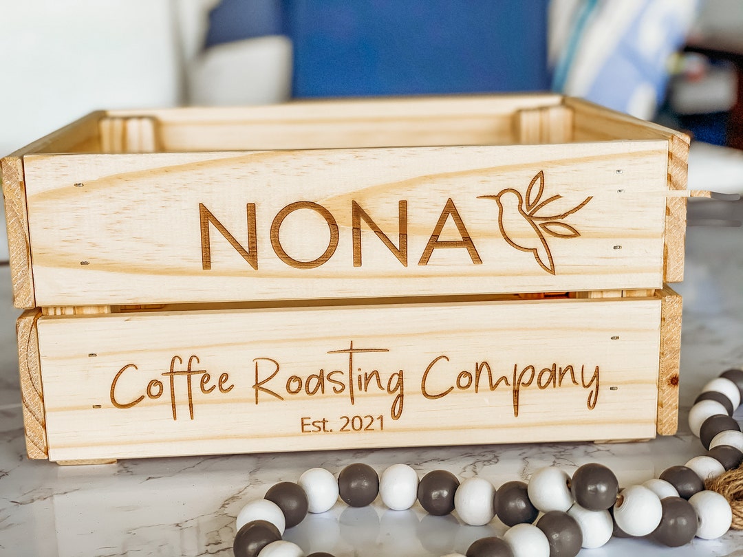 Personalized Crates, Gift Crates, Custom Logo Crates, Holiday Gift ...