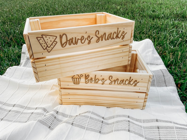 Personalized Gift Crates, Gift Crate, Custom Gift, Personazliaed ...