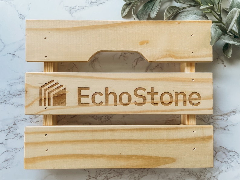 Personalized Crates Gift Crates Custom Logo Crates Holiday | Etsy