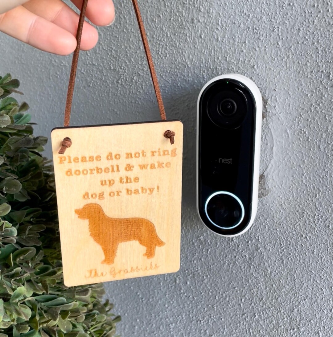 Please Do Not Knock or Ring Doorbell, Door Sign, Do Not Disturb Sign ...