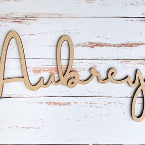 Free Standing Custom Name Sign First & Middle Name - Etsy