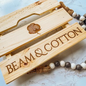 Personalized Crates, Gift Crates, Custom Logo Crates, Holiday Gift ...