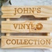 Personalized Crate for Vinyl Records, Vinyl Record Container, Custom ...
